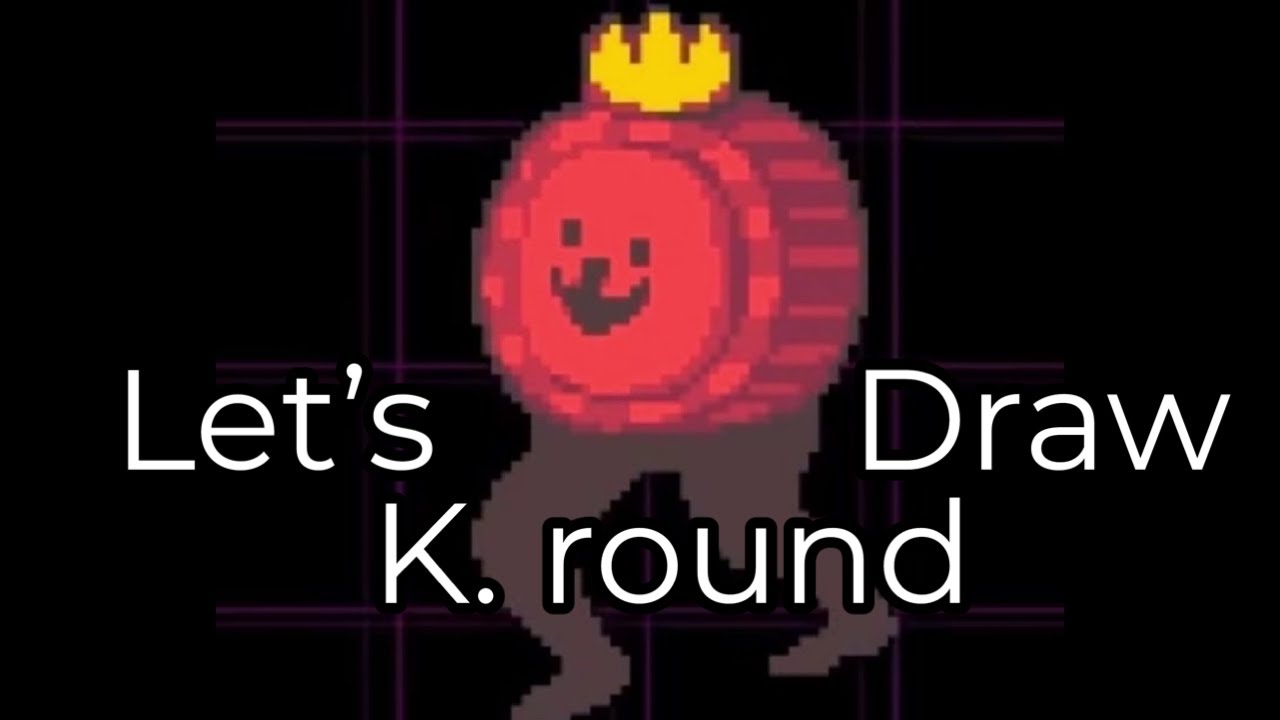 Drawing every Undertale/Deltarune character K. Round ep17 - YouTube