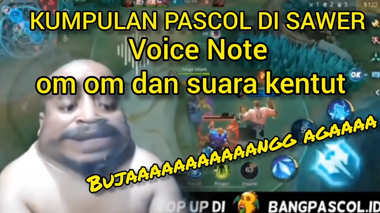 KUMPULAN SAWERAN VOICE OM OM DAN SUARA KENTUT | DIJAMIN NGAKAK #pascol ...
