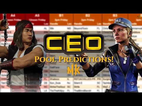CEO MORTAL KOMBAT 11 POOLS ARE OUT! Breakdown and Predictions with HoneyBee! - YouTube