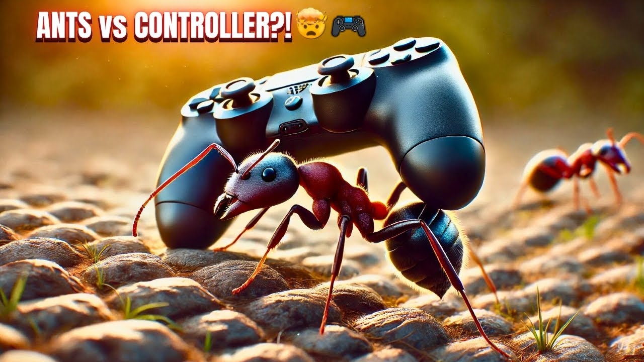 Ants Found a Gaming Controller… What Happens Next is INSANE! 🎮🐜🔥 - YouTube