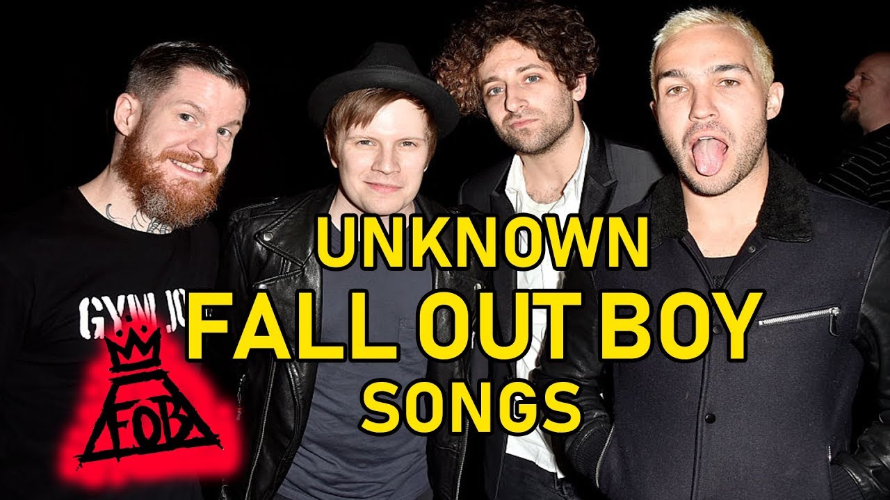 80 minutes of Fall Out Boy songs that you might not know - YouTube