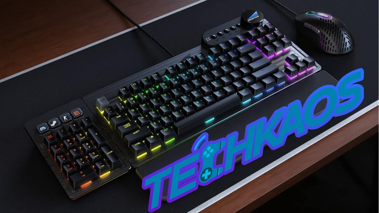 Mountain Keyboard, Mouse and Mousepad Unboxing - YouTube