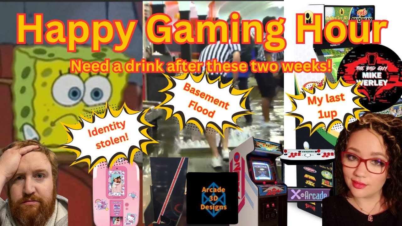 Gaming Happy Hour! We need a drink! - YouTube