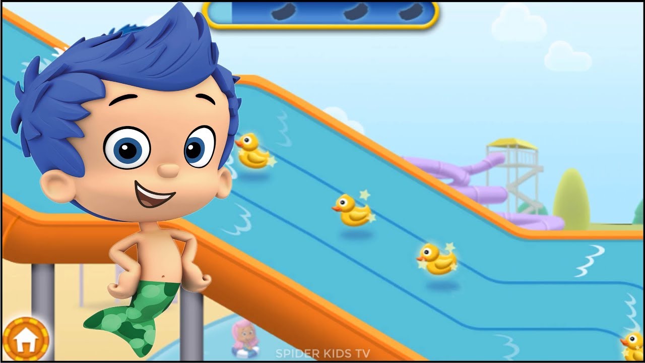 Bubble Guppies Games: Bubble Guppy Water Park - YouTube