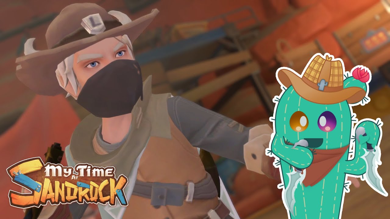 No Damage Logan Fight Gameplay | My Time at Sandrock - YouTube