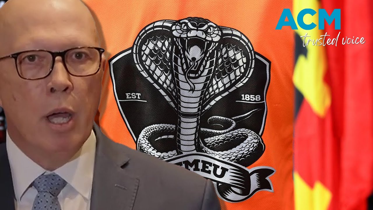 Dutton: Mafia-style laws needed to stop CFMEU construction 'rip-off' - YouTube