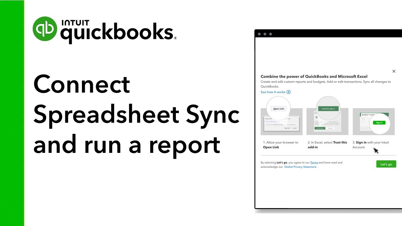 How to connect Spreadsheet Sync and run a report - YouTube