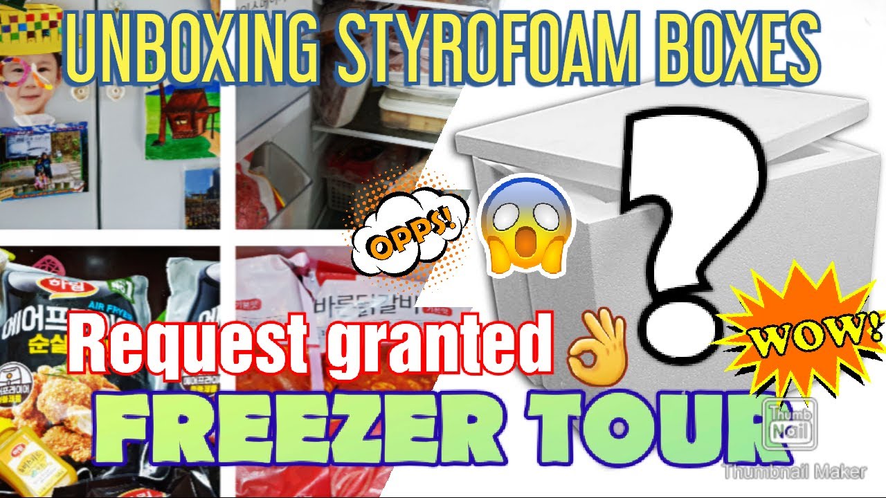 UNBOXING FROZEN GOODS | WHAT'S INSIDE OUR FREEZER | FRIDGE TOUR | ARNZ ...