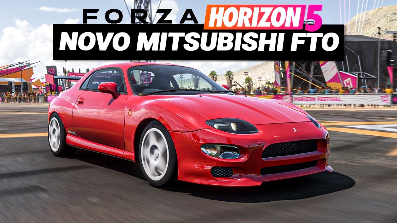 NOVO Mitsubishi FTO - Forza Horizon 5 - YouTube