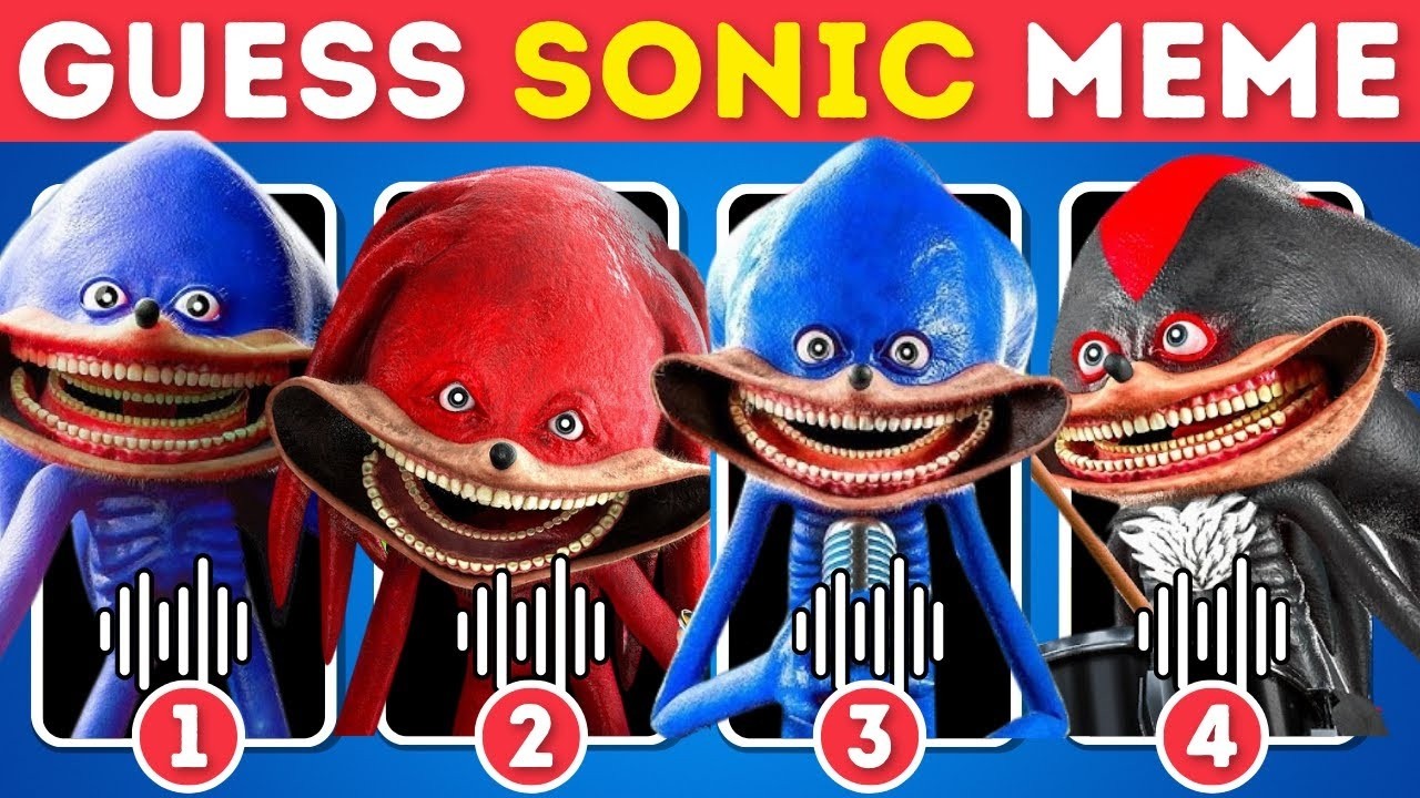 Can You PASS This Sonic Meme and Dance Challenge?| Sonic 3 Movie Quiz ...