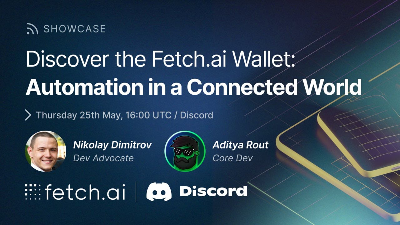 Fetch.ai Wallet Discord Showcase | Blockchain AI - YouTube