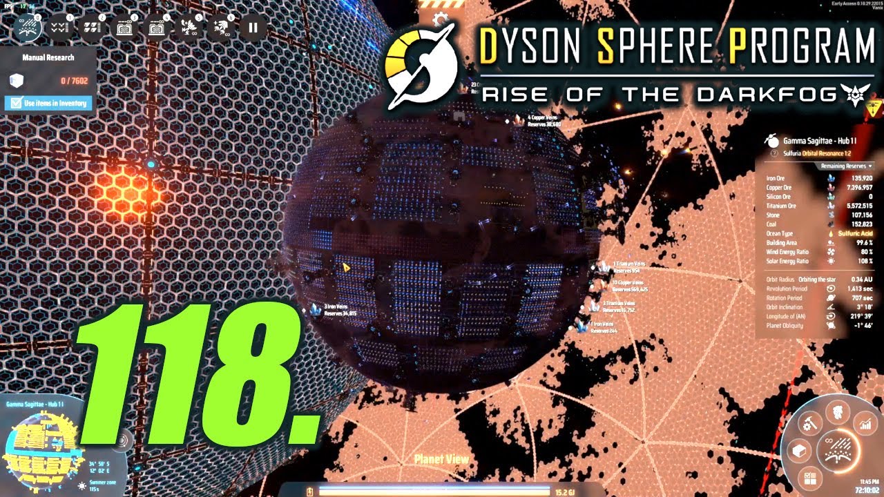 Bottlenecks All Around - Let's Play Dyson Sphere Program: Rise of the Dark Fog Part 118 - YouTube