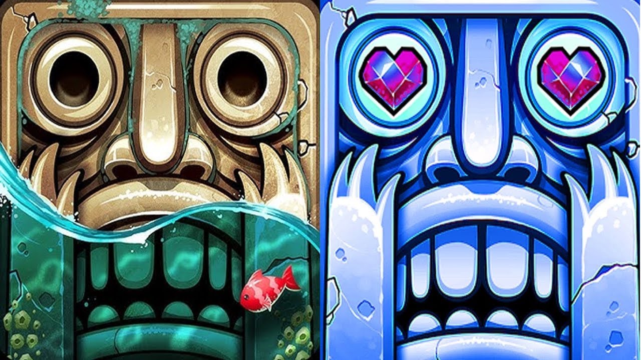 Temple Run 2 Pirate Cove VS Frozen Shadows Android iPad iOS Gameplay ...