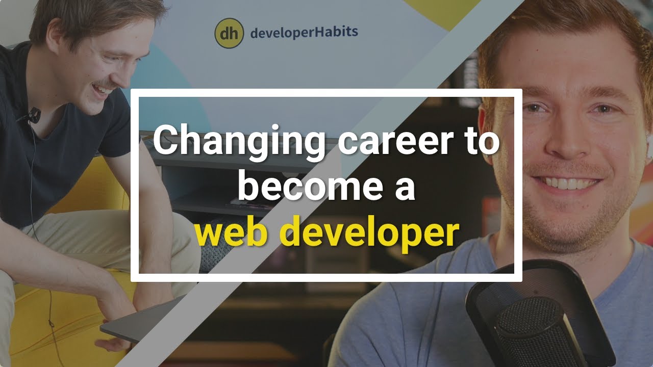Changing career to become a web developer - chat with Adrian Twarog - YouTube