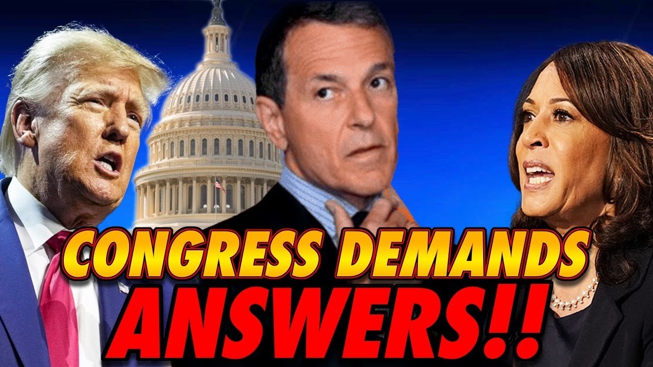 Congress DEMANDS Disney Respond Over ABC News Debate Fixing For Kamala ...