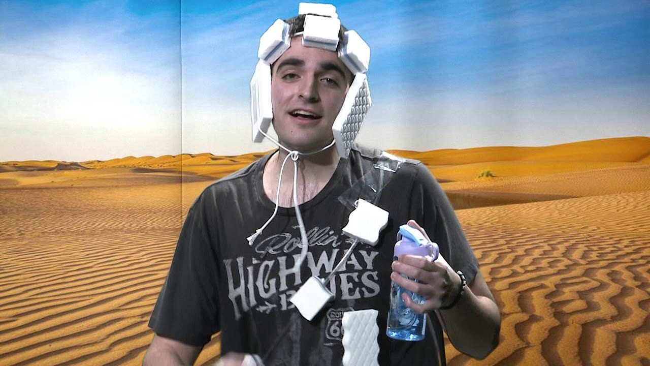 Sweat-Sucking Recycling Re-hydration Suit - YouTube