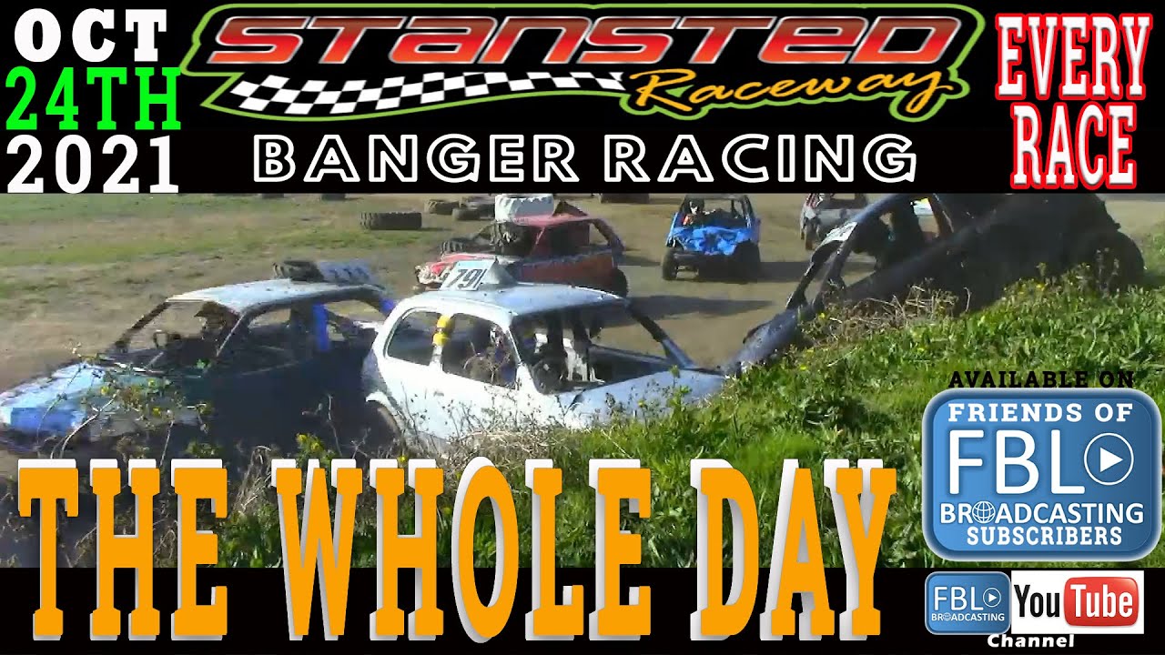 Stansted Raceway. Banger Racing. EVERY RACE ON THE DAY. 24th October ...