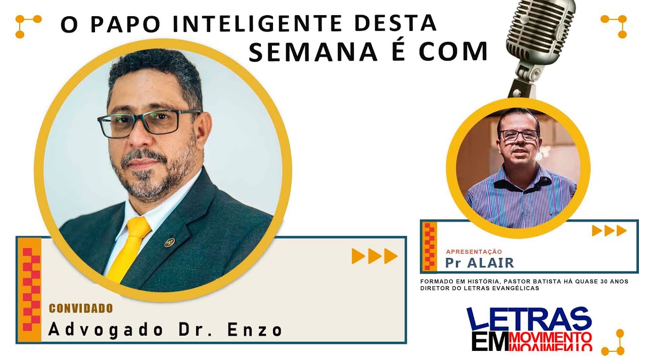 PAPO INTELIGENTE COM O ADVOGADO DR. ENZO - YouTube