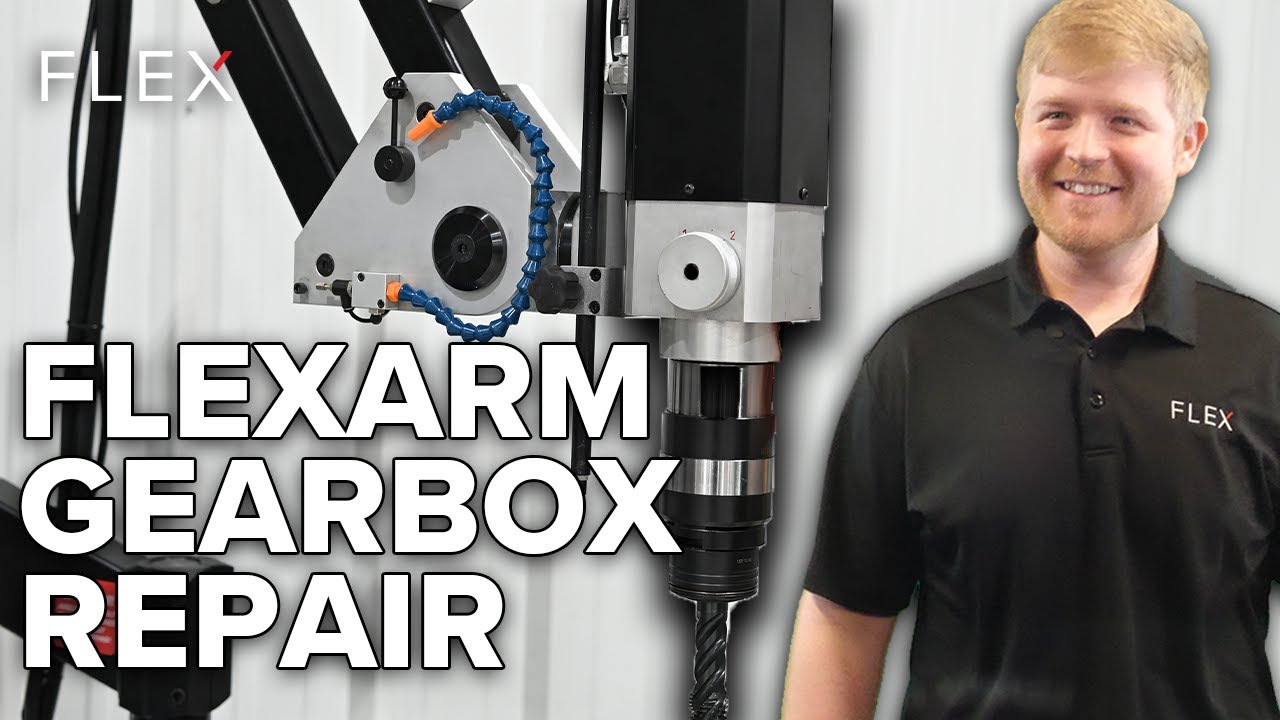 FlexArm Service: Gearbox Repair - YouTube