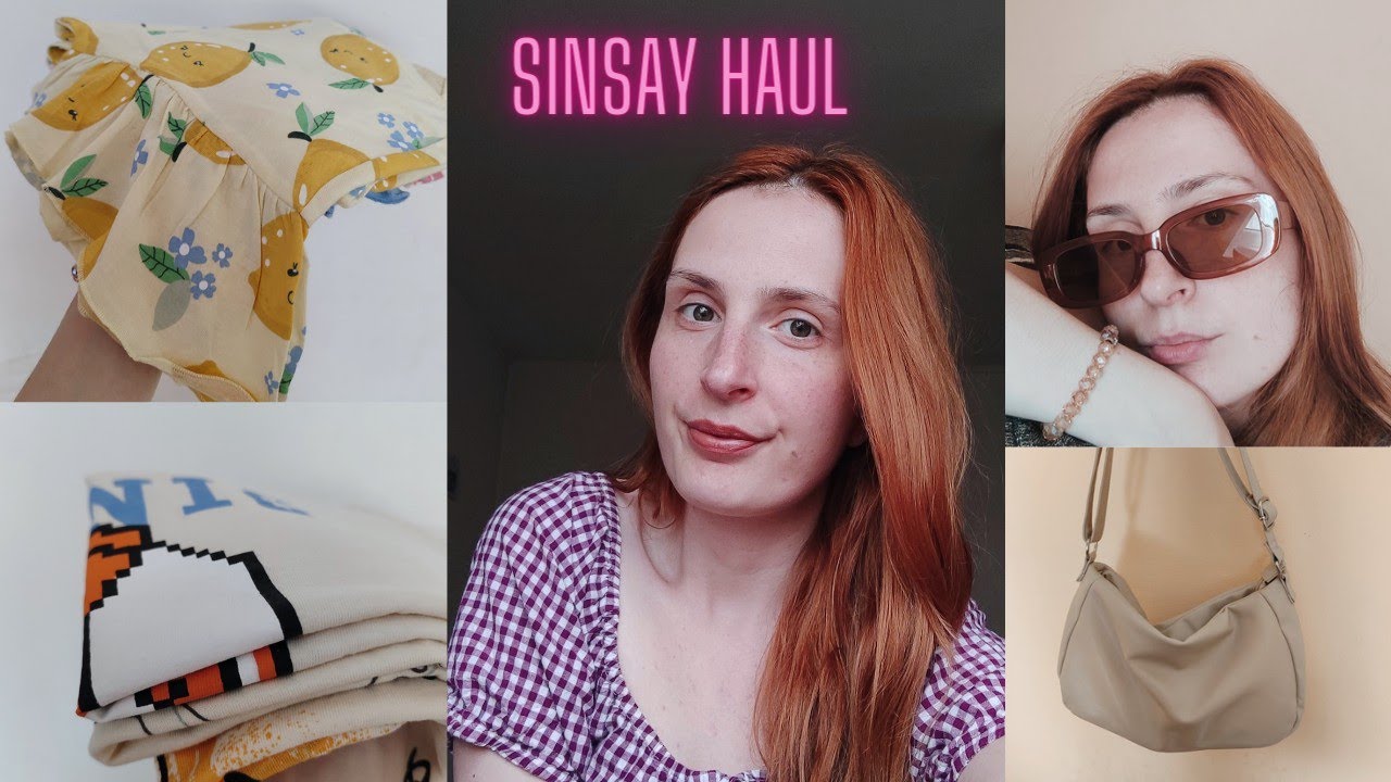Sinsay Haul 🌸 - YouTube
