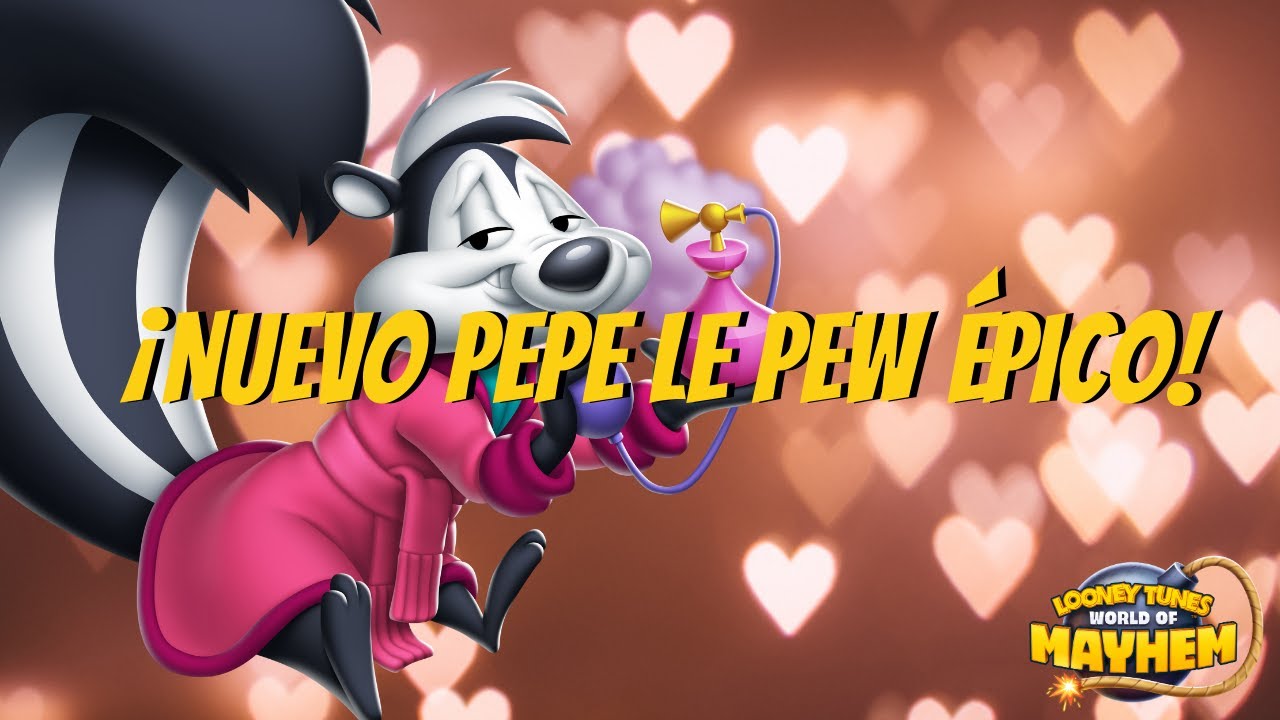 ¡Nuevo Pepe Le Pew! - Looney Tunes Un Mundo de Locos - YouTube