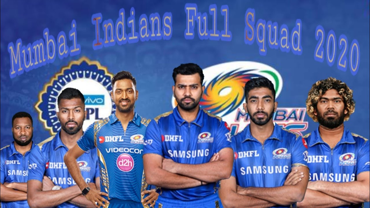 Mumbai Indians Full Squad ipl 2020 | IPL 2020 full sqquad - YouTube