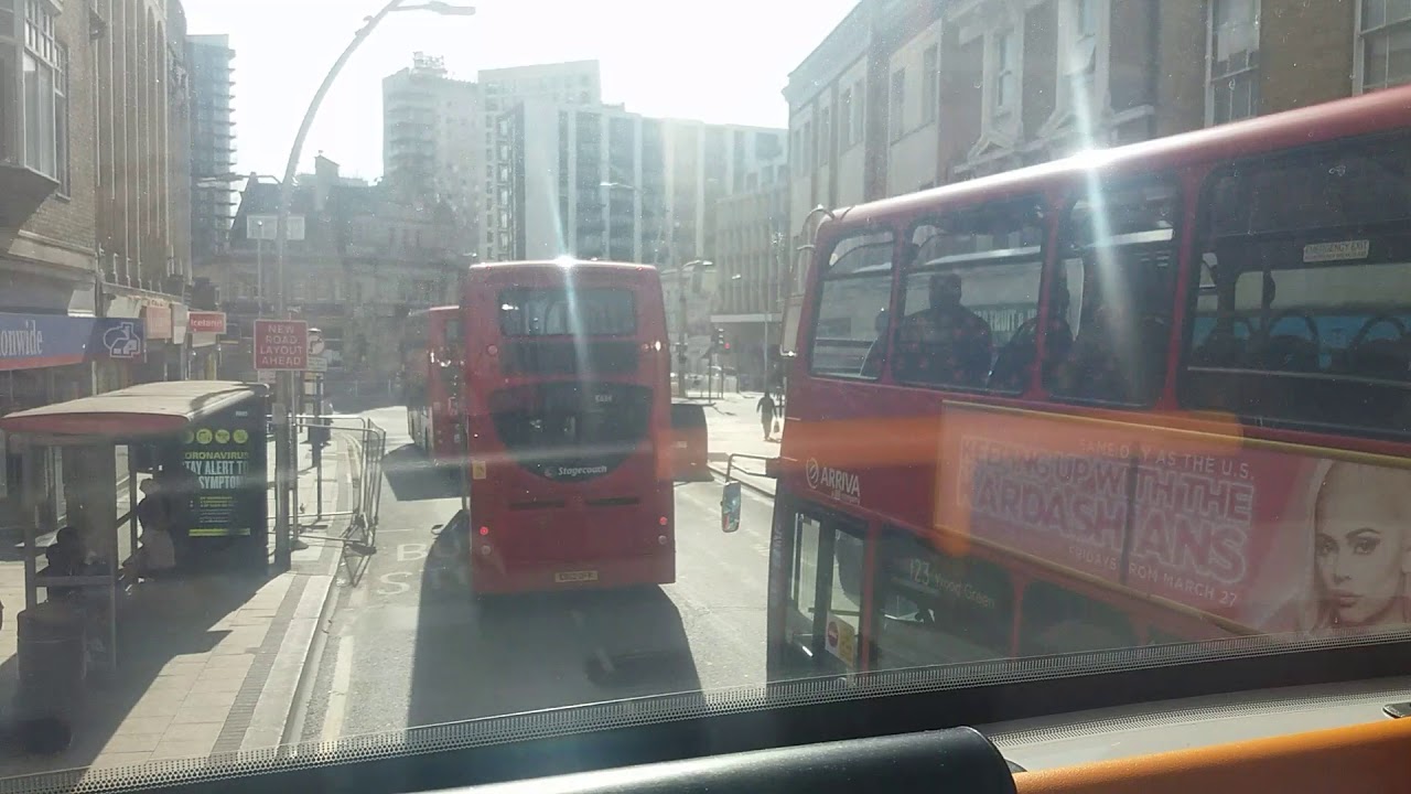 Visual Route 25 To City Thameslink Stagecoach London SK20AYN 11358 ...