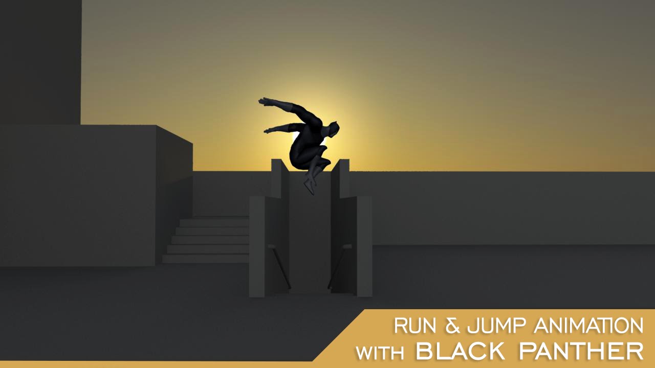 Run and Jump Animation - YouTube