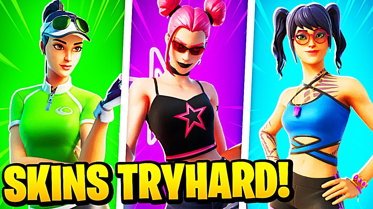 15 SKINS MAIS TRYHARDS DE 2022! Fortnite - YouTube