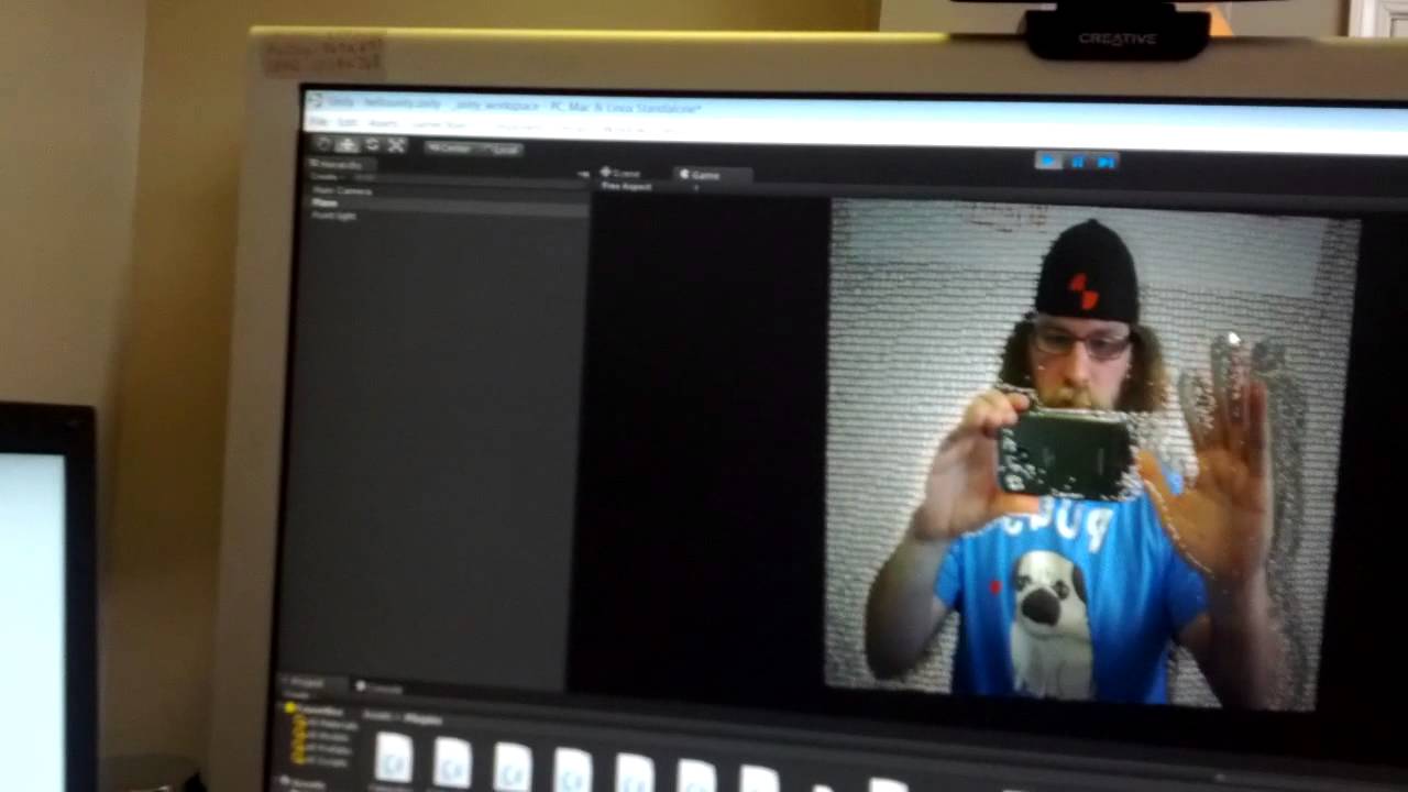 Depth Mask Unity Example - YouTube