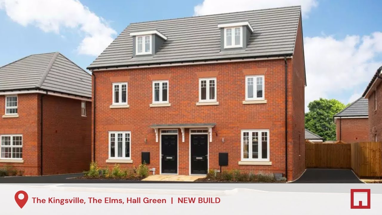 The Kingsville, The Elms, Hall Green | 4 Bed Semi Detached | New Build ...