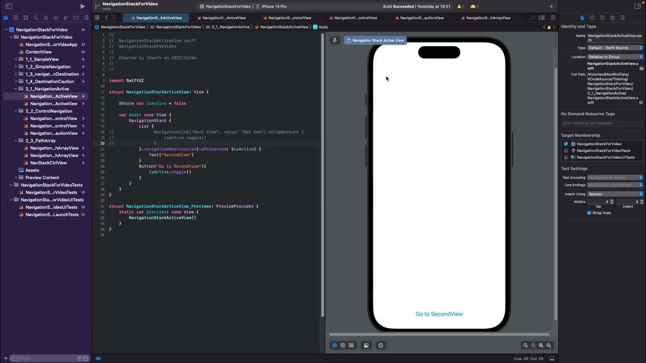 【SwiftUI】NavigationLinkを使わない画面遷移 navigationDestination isPresented ブログ ... 【SwiftUI】NavigationLinkを使わない画面遷移 navigationDestination isPresented ブログ ...