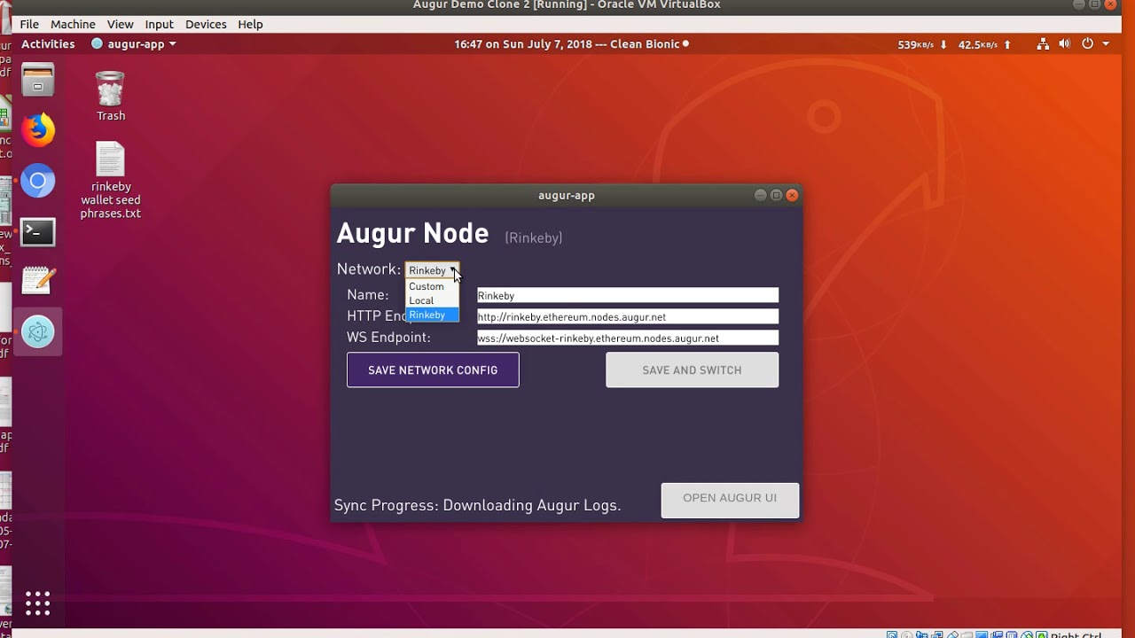 Augur Node introduction - YouTube