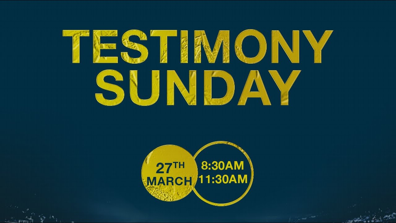 TESTIMONY SUNDAY | YOUTH SERVICE 27TH MARCH 2022 - YouTube