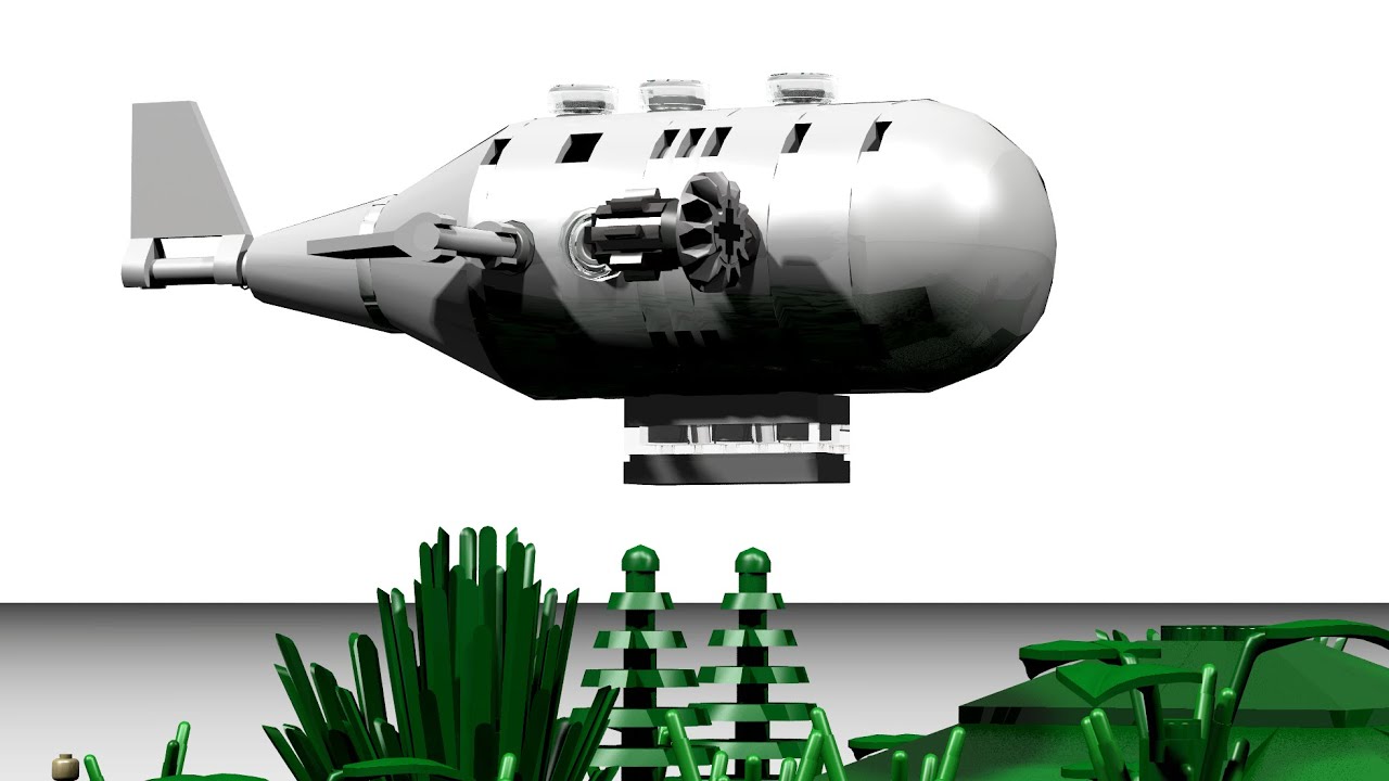 How to Build a Lego Airship. - YouTube