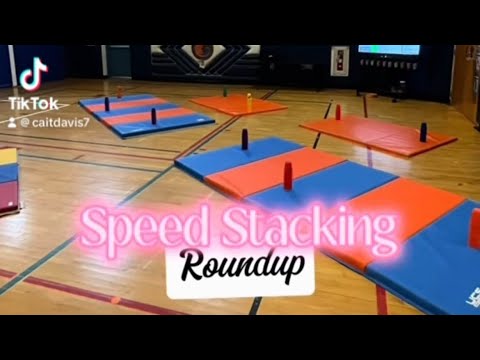 Speed Stacking / Cup Stacking in PE - YouTube