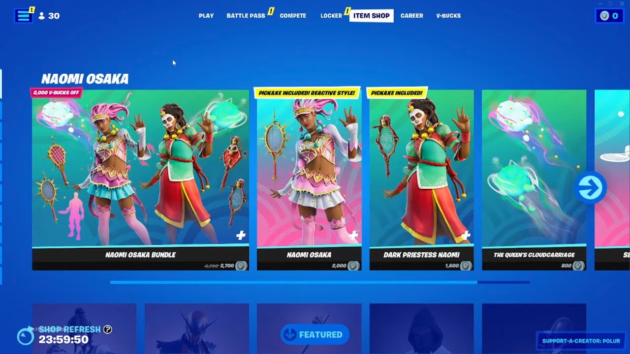 🔴 Fortnite Item Shop Countdown - NEW RARE SKIN OUT TODAY!? (Fortnite ...