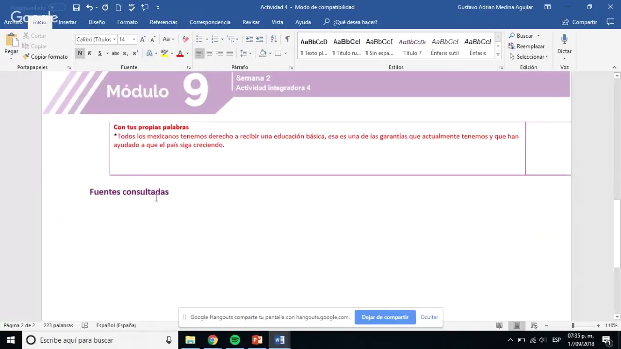 Módulo 9 | Sesión 2 - YouTube