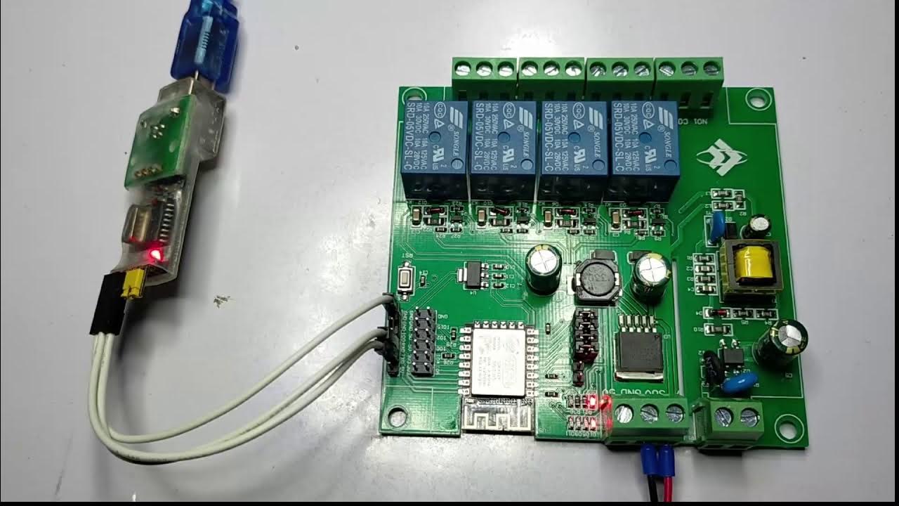 ESP8266 Modbus TCP/IP - YouTube