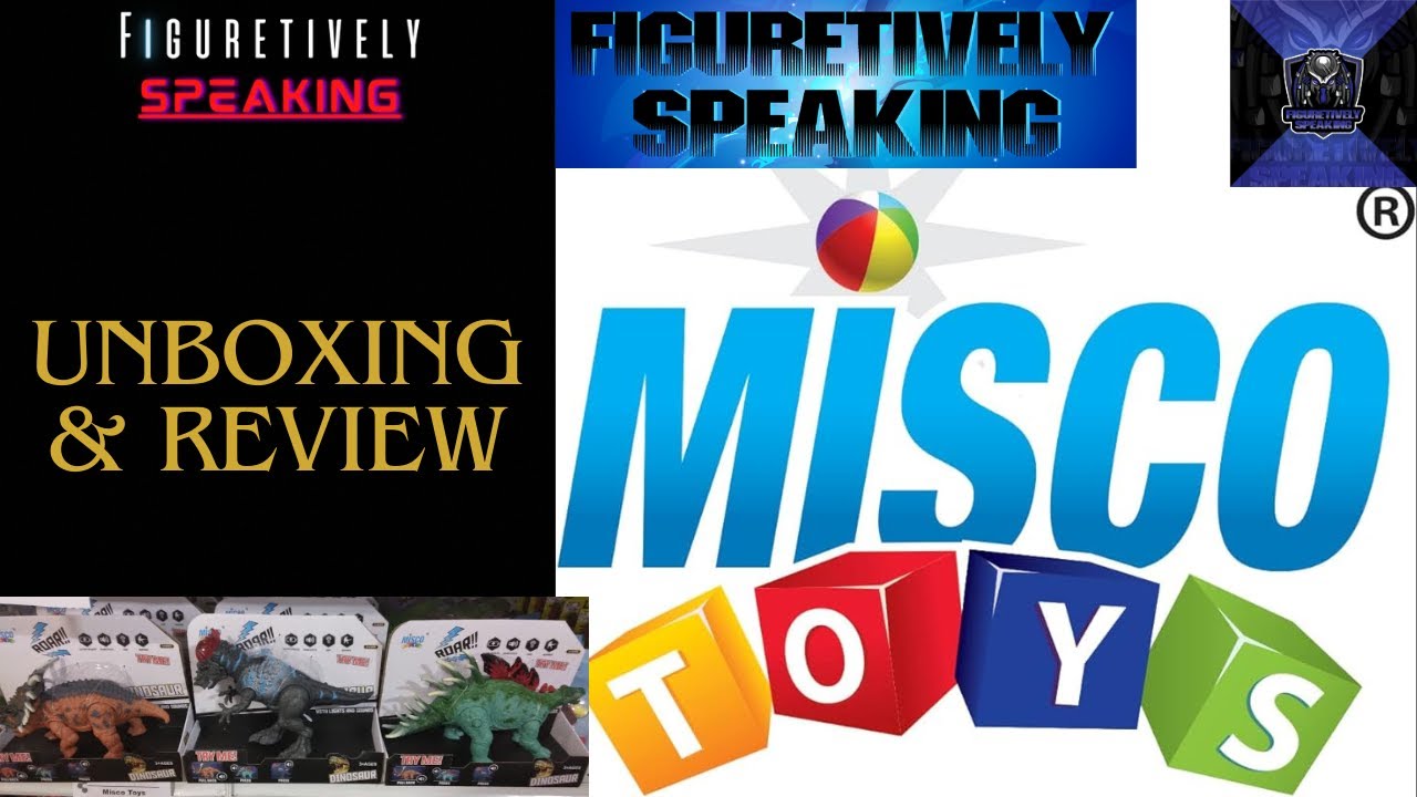 Misco Toys dinosaur unboxing and review - YouTube