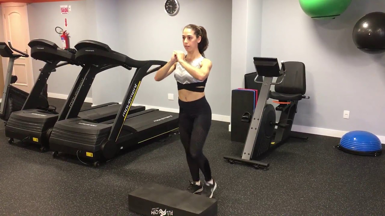 Subida no step alternada Tais Personal Medeiros - YouTube