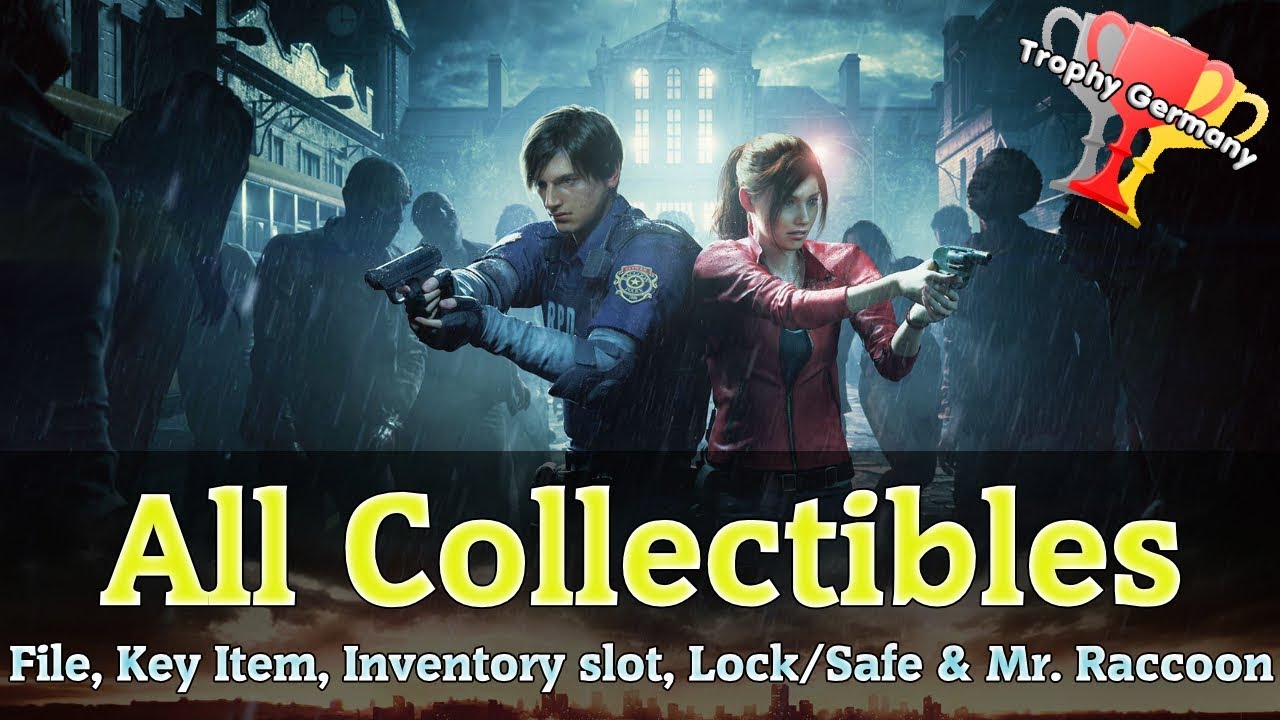 Resident Evil 2 Remake - All Collectibles & Walkthrough (File, Key Item ...