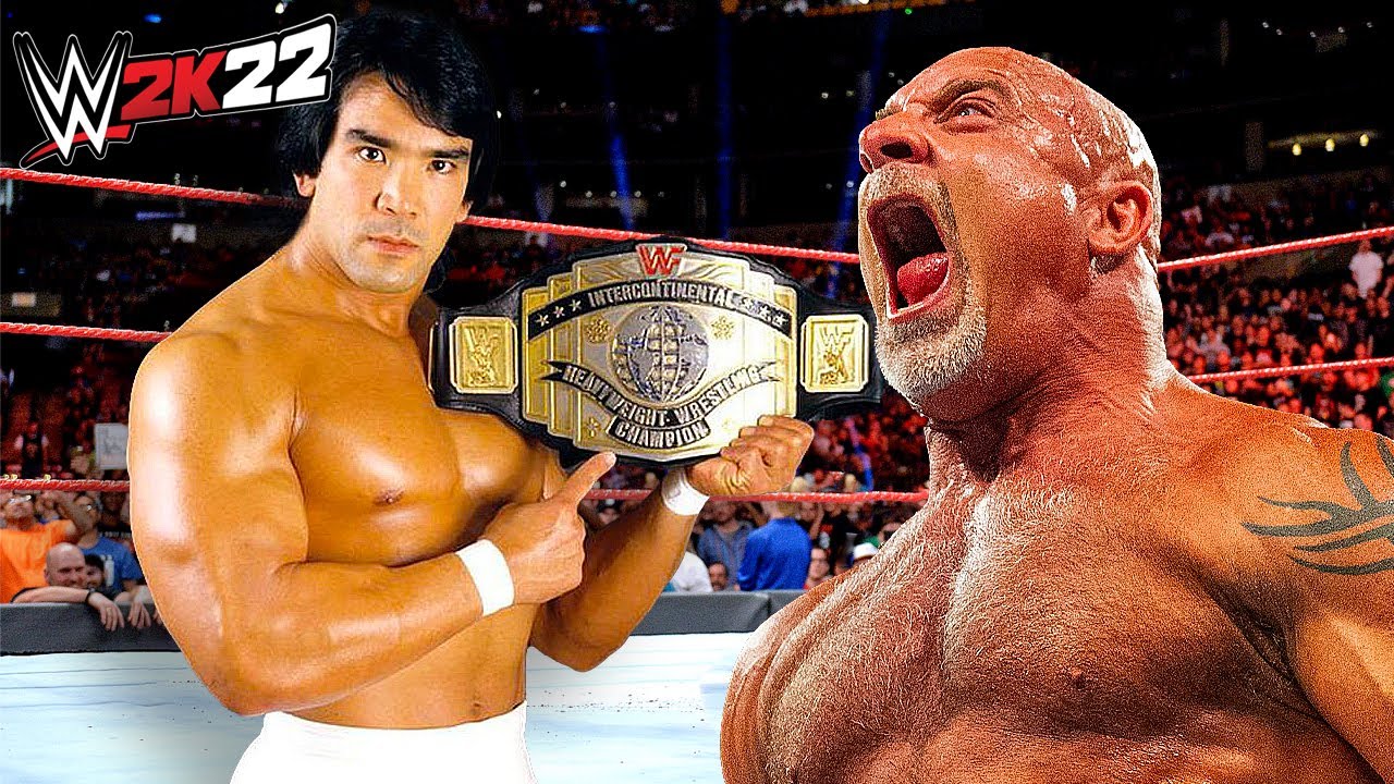 Goldberg vs. Ricky Steamboat (WWE 2K22) - YouTube