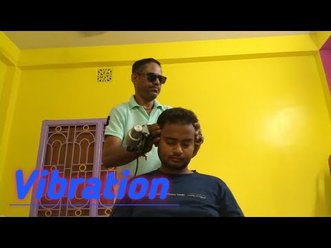 ASMR Indian Head Massage Machine Bengali Barber💈Indian Barber💈 - YouTube