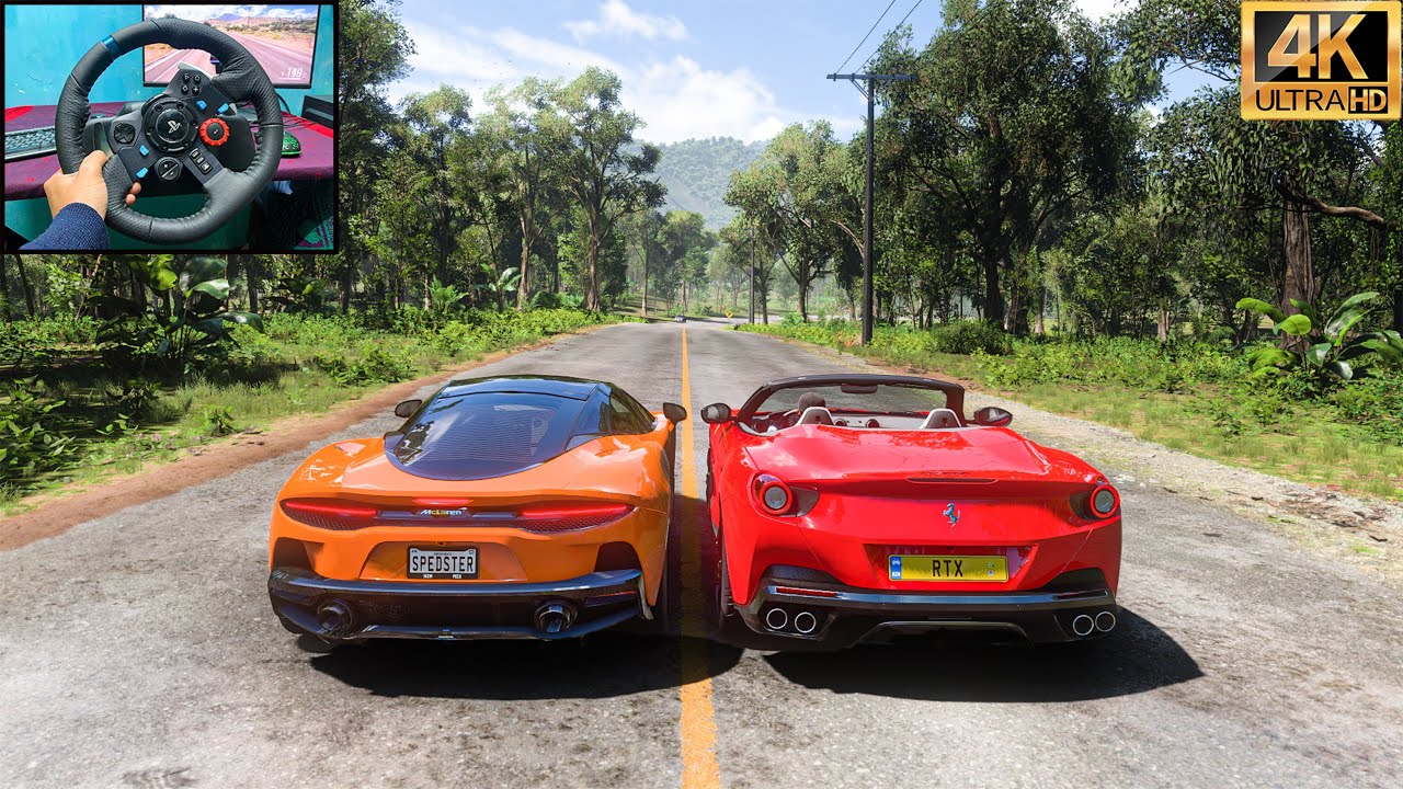Ferrari Portofino McLaren Convoy Forza Horizon 5 - YouTube