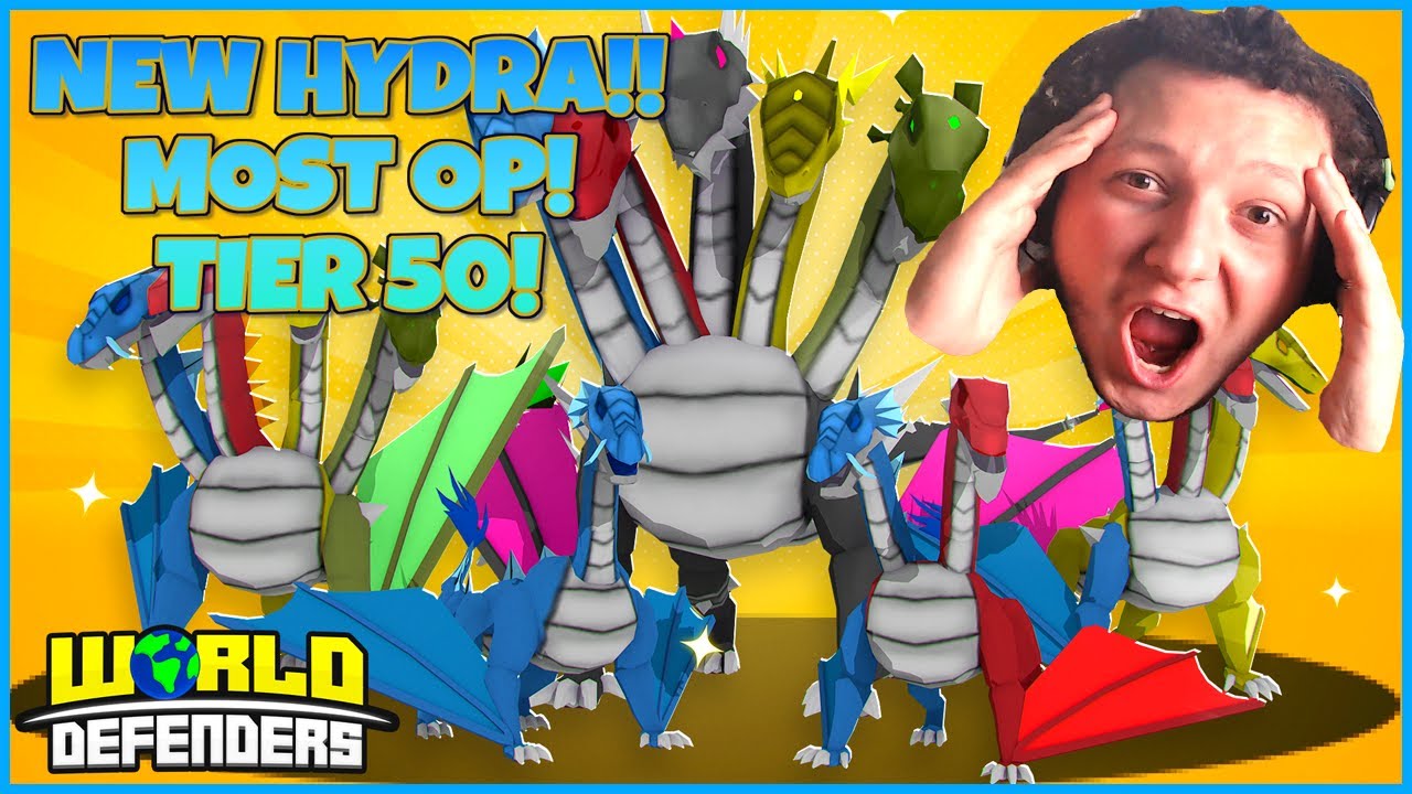 IT'S THE BEST TOWER!! THE HYDRA!!😱TIER 50, NEW TOWERS, SKINS & PETS ...