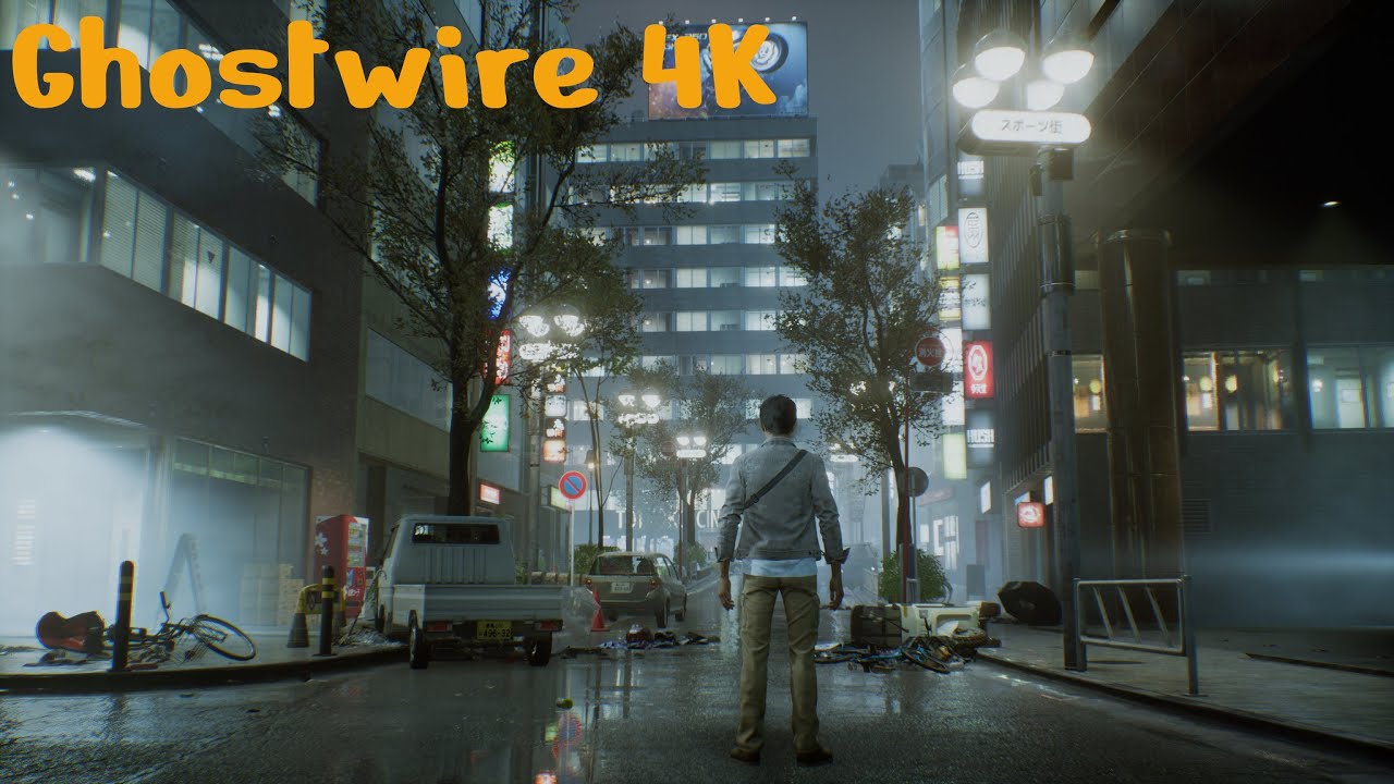 Ghostwire Tokyo 4K Gameplay - YouTube