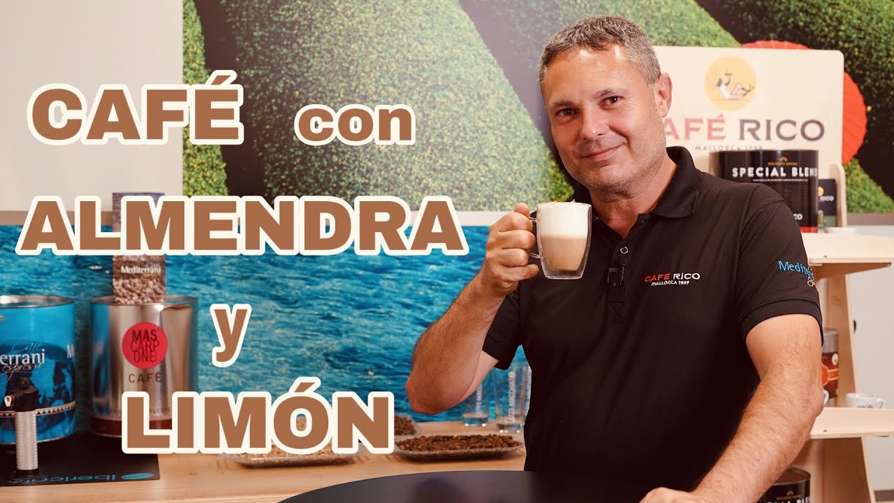CAFÉ con ALMENDRA MOLIDA y LIMÓN - YouTube
