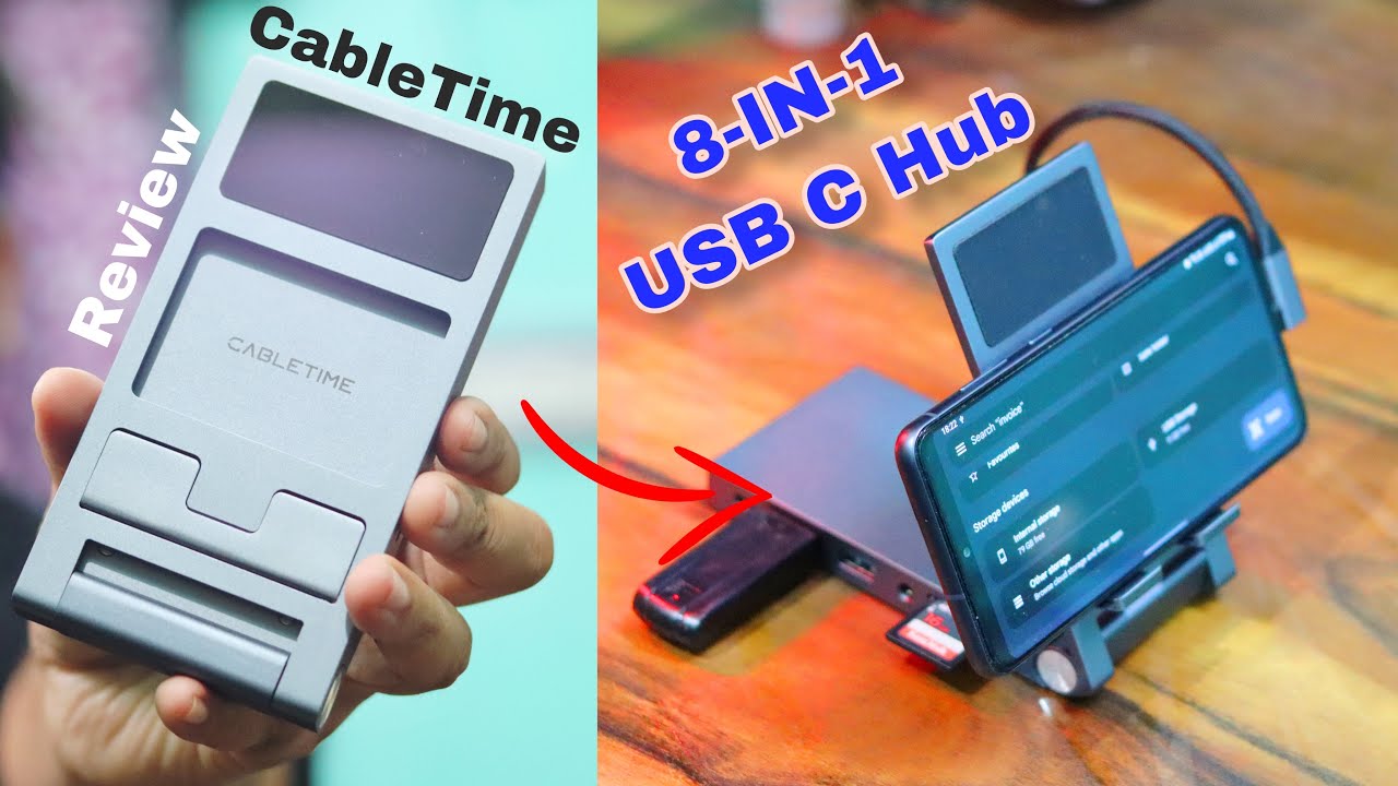 Cabletime 8-in-1 USB C Hub ⚡Review #cabletime @cabletimetech - YouTube