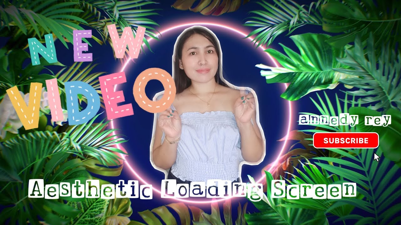 AESTHETIC LOADING SCREEN | LOADING BAR | LOADING SCREEN TEMPLATE - YouTube